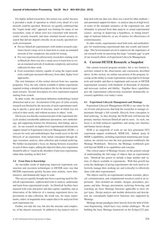 The DETER Project: Towards Structural Advances in Experimental ...