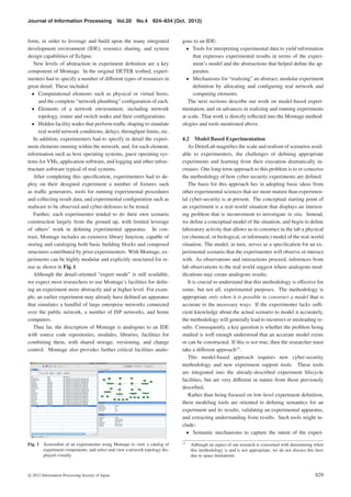 The DETER Project: Towards Structural Advances in Experimental ...