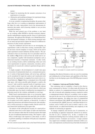 The DETER Project: Towards Structural Advances in Experimental Cybersecurity Research and ...