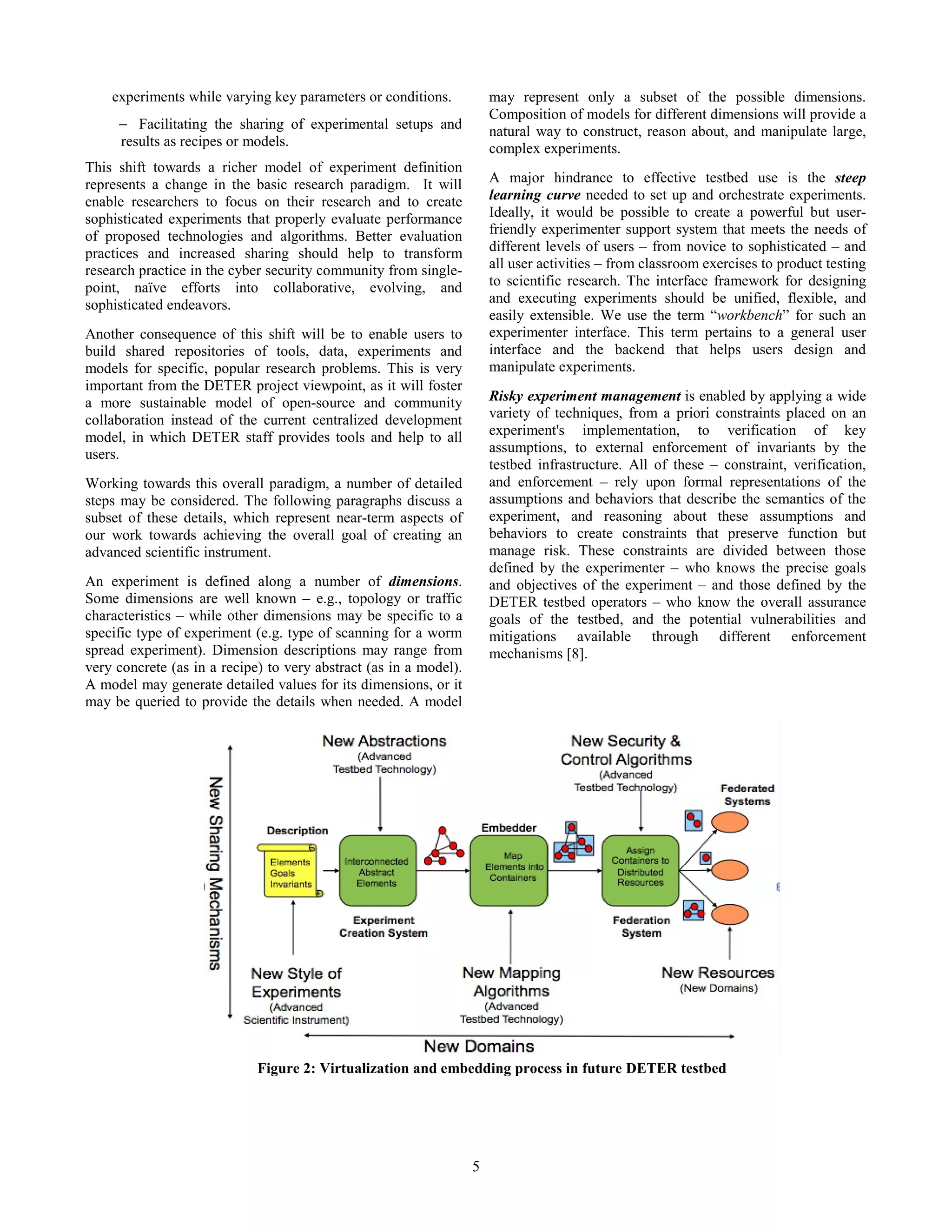 The Deter Project Advancing The Science Of Cyber Security Experimentation And Test Pdf