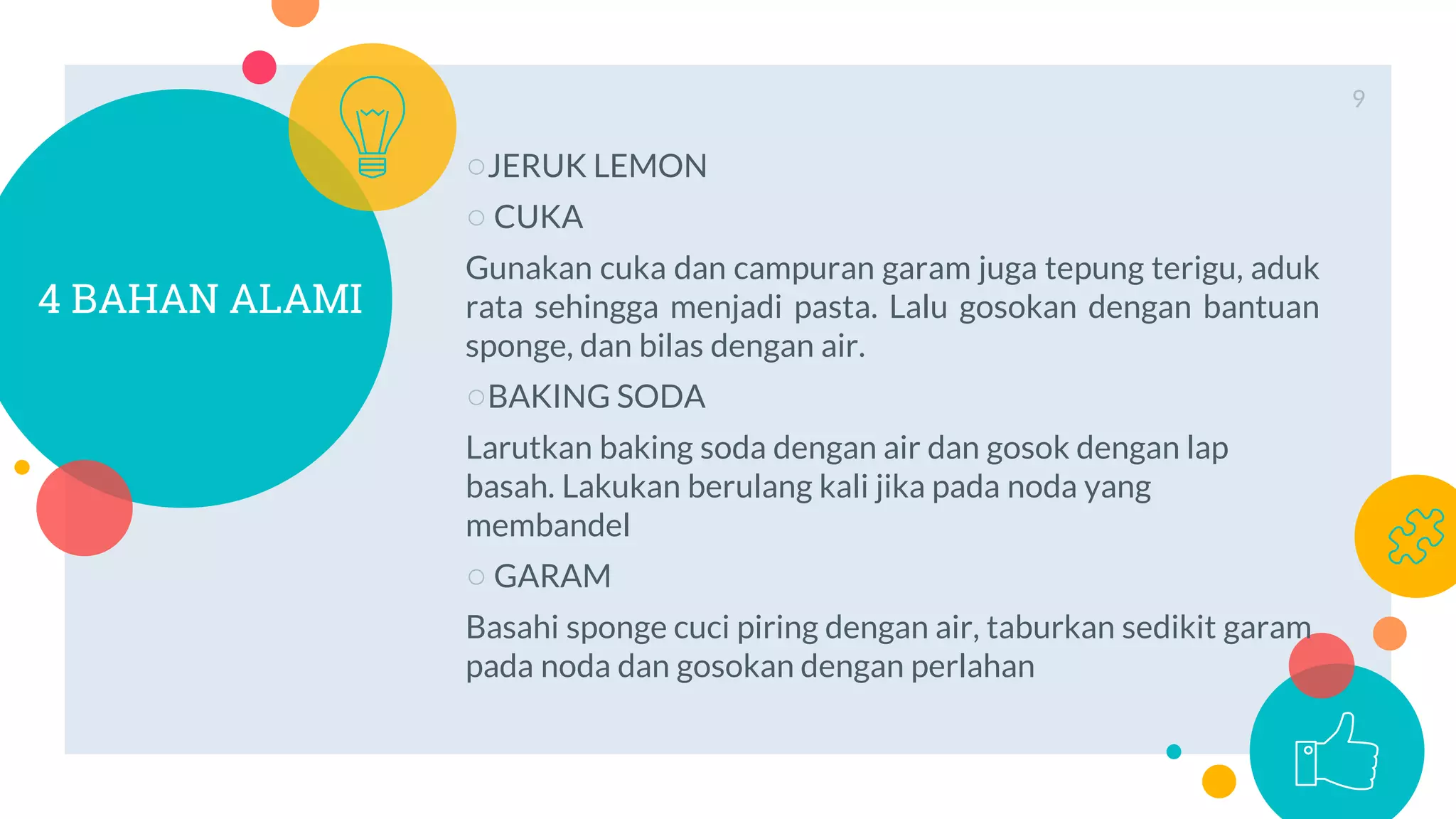 MSPM - Penggunaan Detergen | PPTX