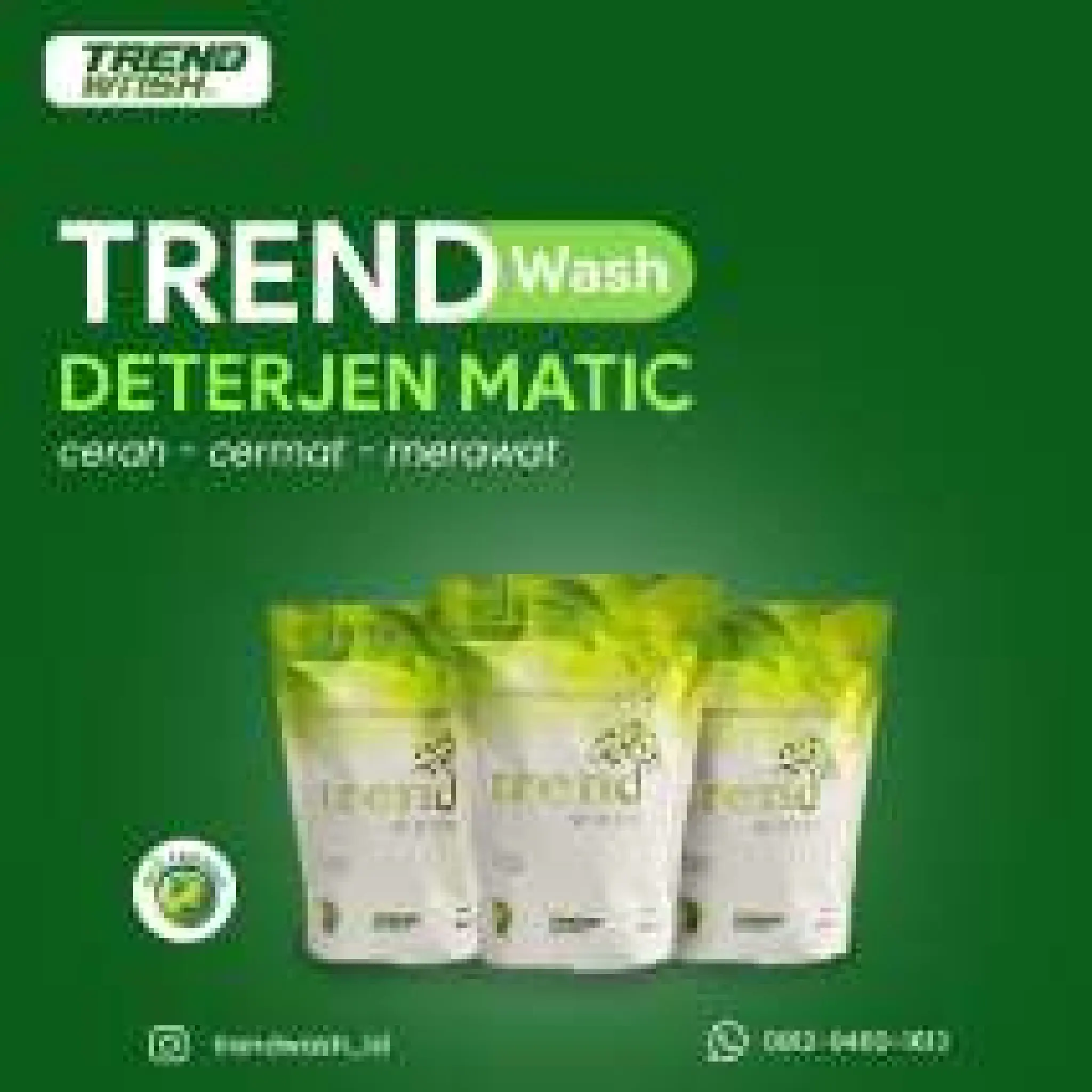 TREND WASH Detergen Laundry Ramah Lingkungan Terbaik Di Bogor, Di ...