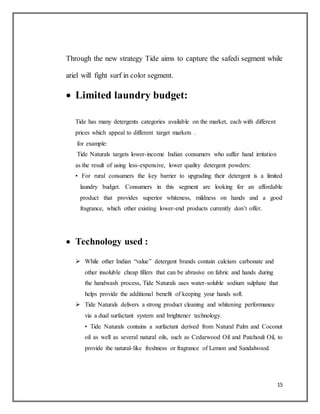 Detergent industry in india ( heema) | DOCX