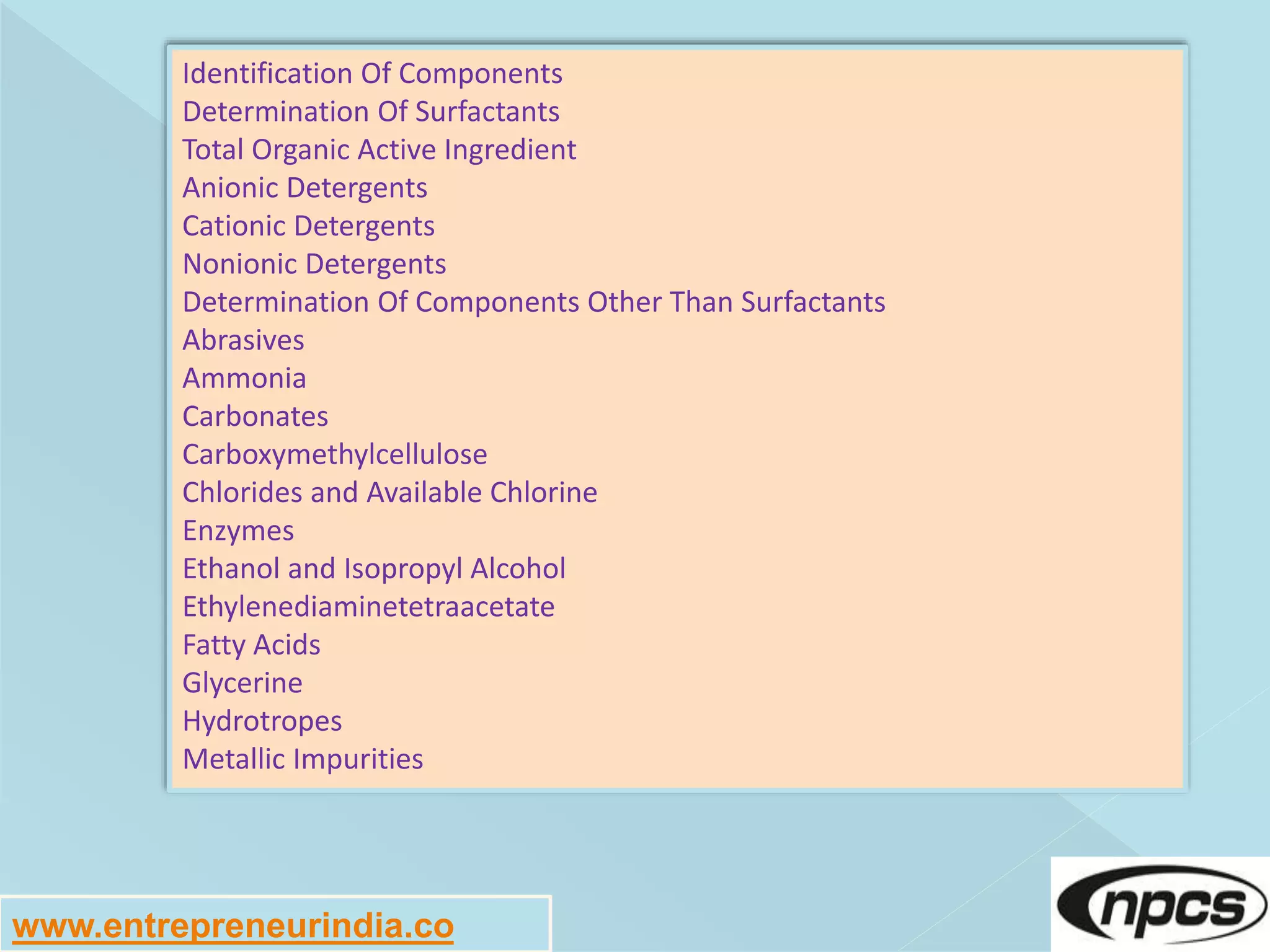 How to Manufacture Detergents (Detergent Manufacturing Business ...