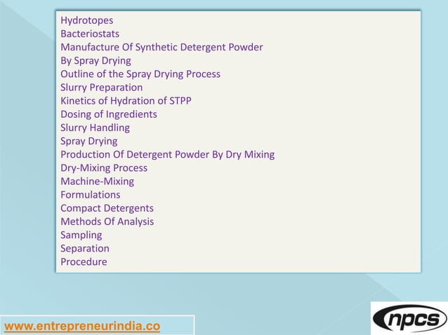 How to Manufacture Detergents (Detergent Manufacturing Business, Cleaning Products, Formulas ...