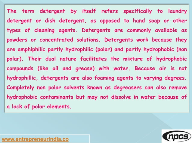 How to Manufacture Detergents (Detergent Manufacturing Business ...