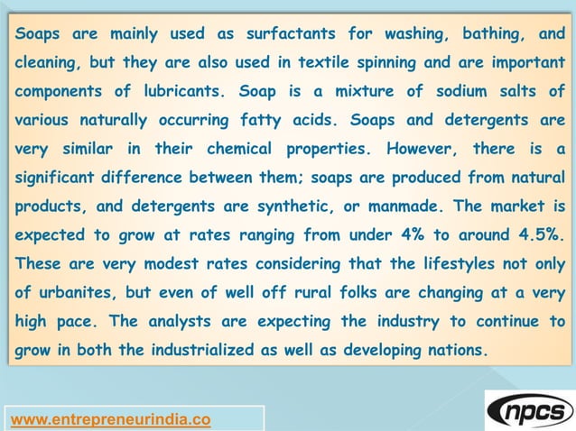 How to Manufacture Detergents (Detergent Manufacturing Business ...