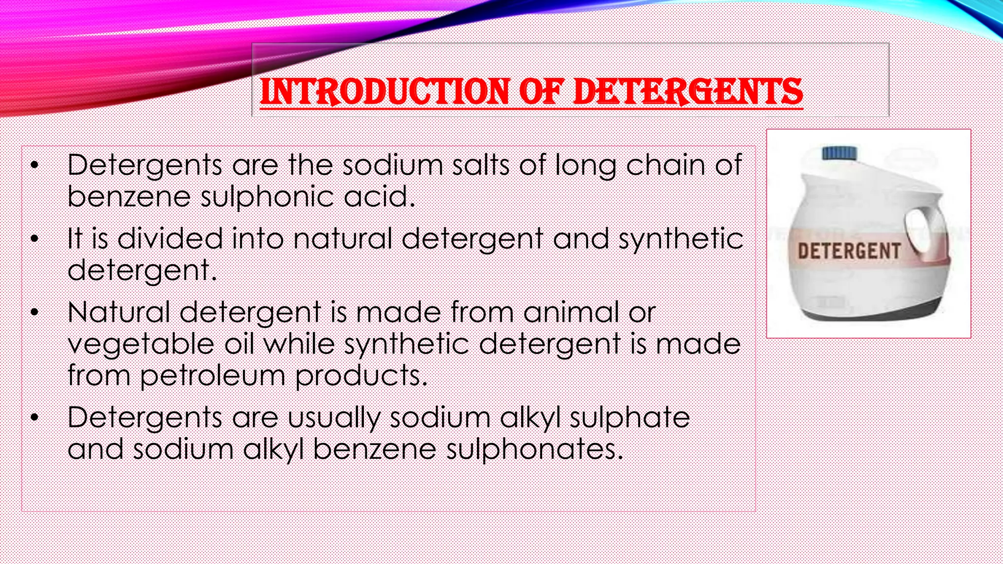 Detergents | PDF