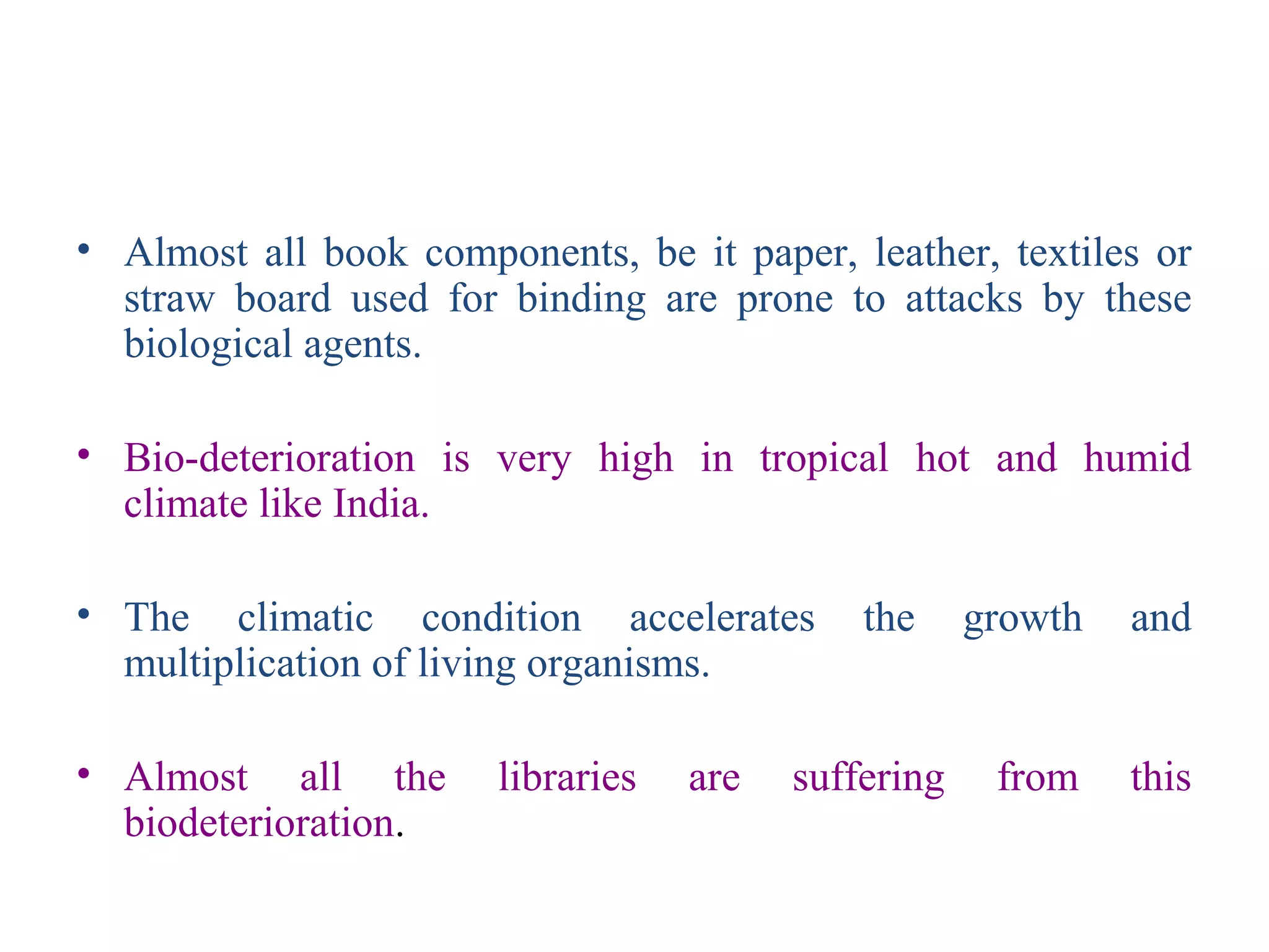 BIODETERIORATION | PPT