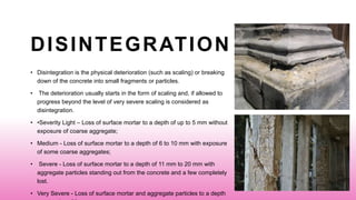 Deterioration.pptx | Civil Engineering Industry | Industries