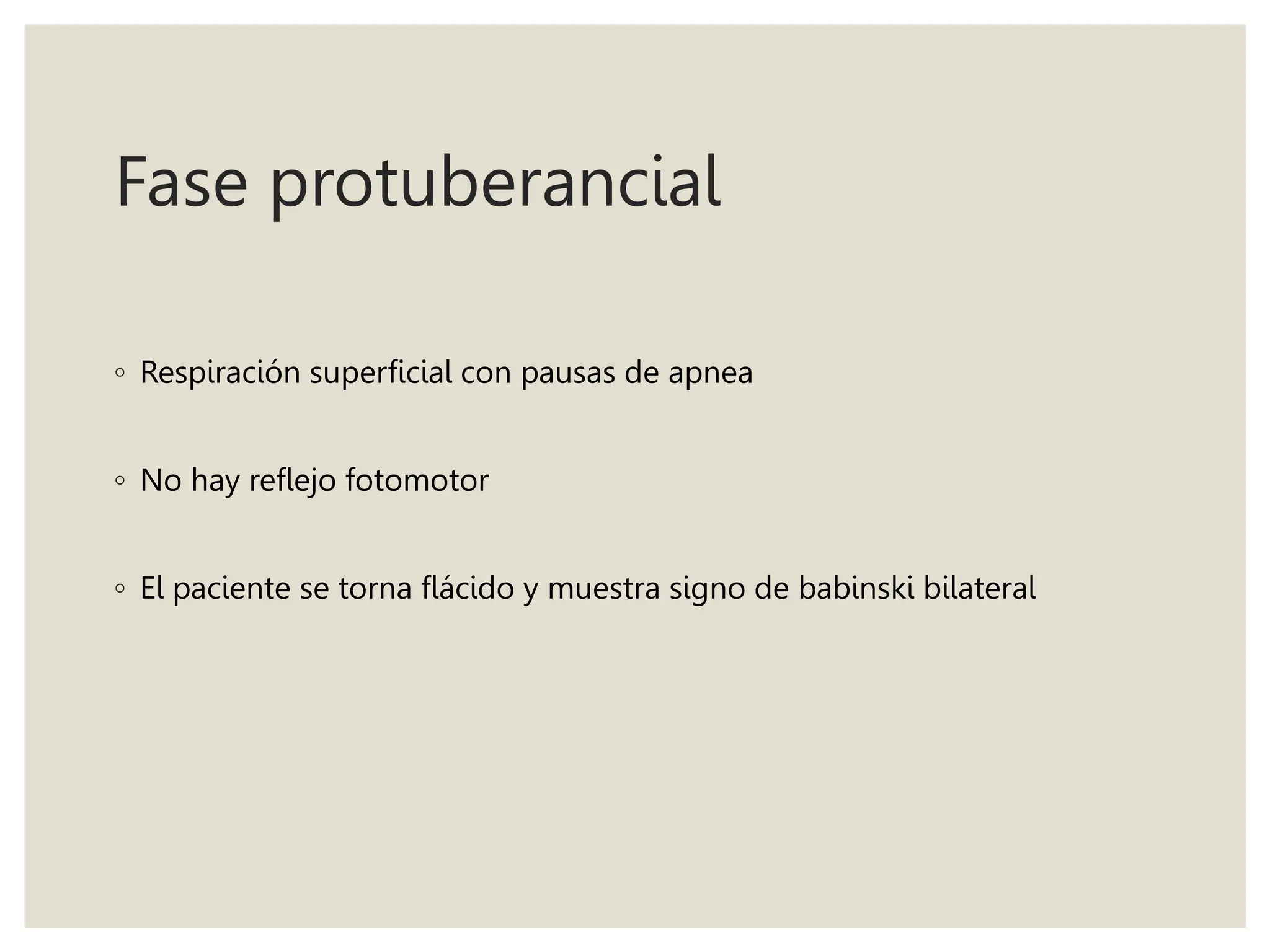 Fases del deterioro rostrocaudal - Medicina interna | PPTX