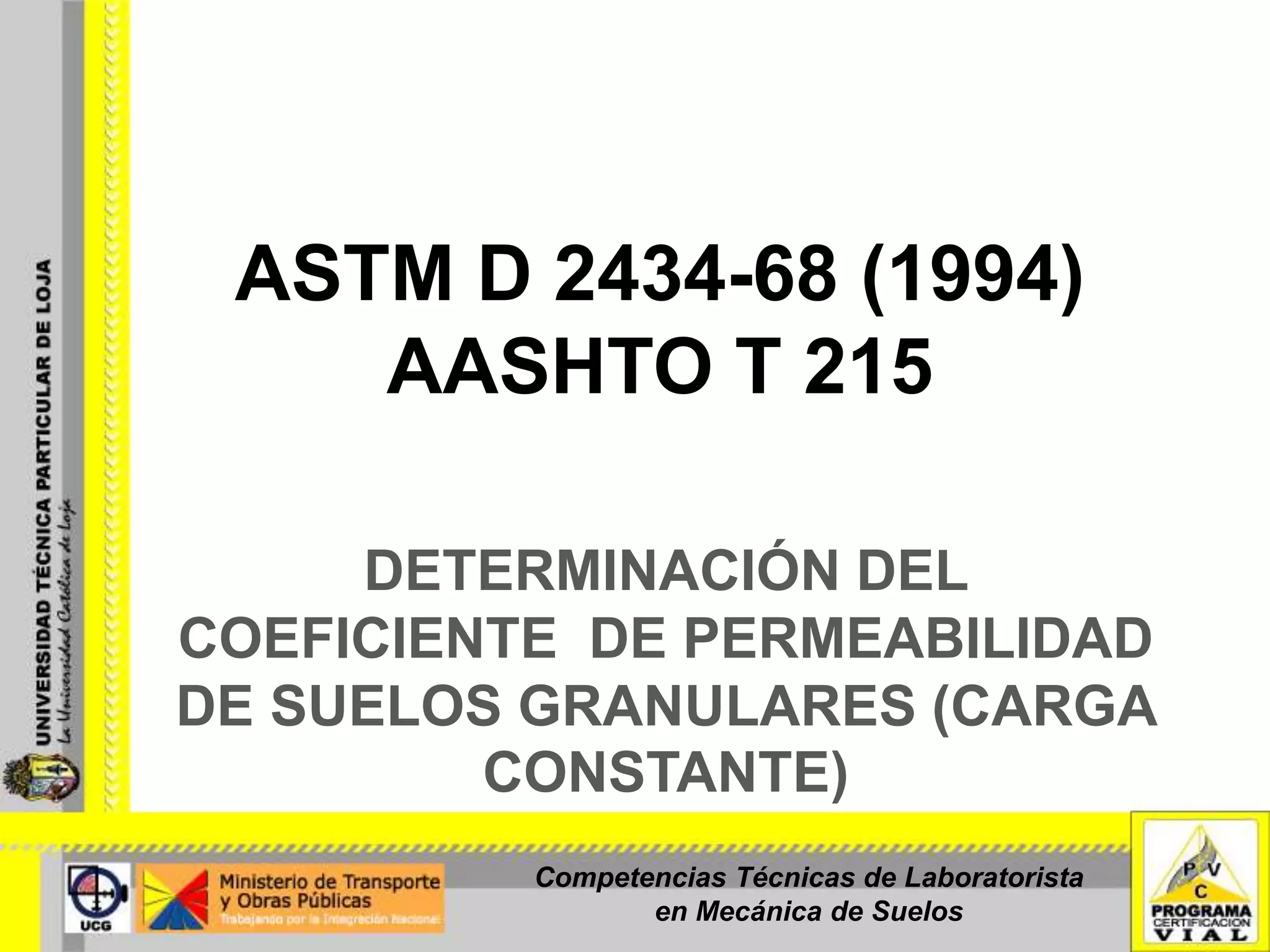 determinacindelcoeficientedepermeabilidadparasuelosgranulares ...