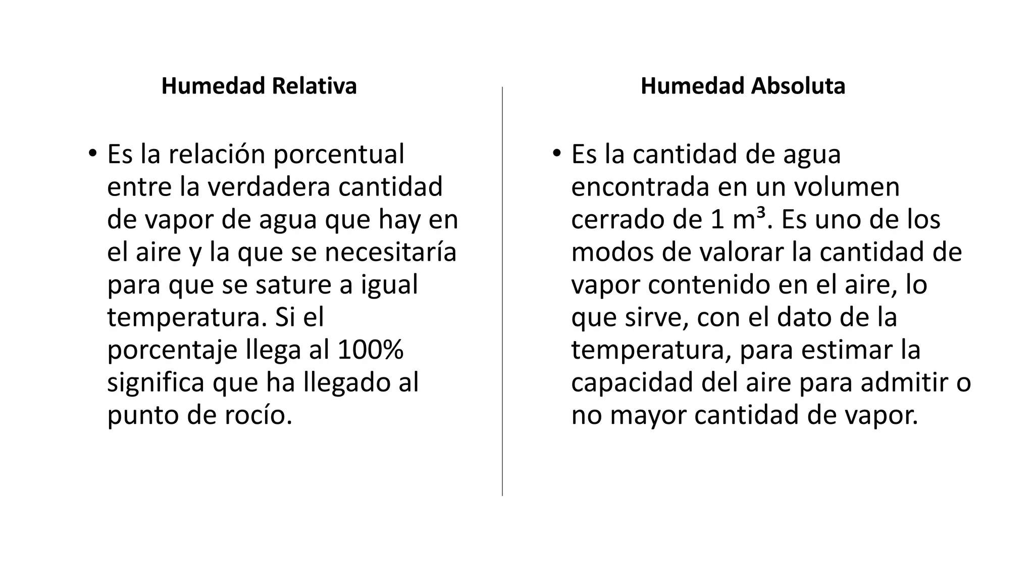 Determinacion del porcentaje de humedad relativa en los sanitarios ...