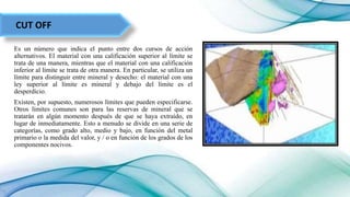 DETERMINACION LEY CUT OFF DE RAURA final m (1).pptx