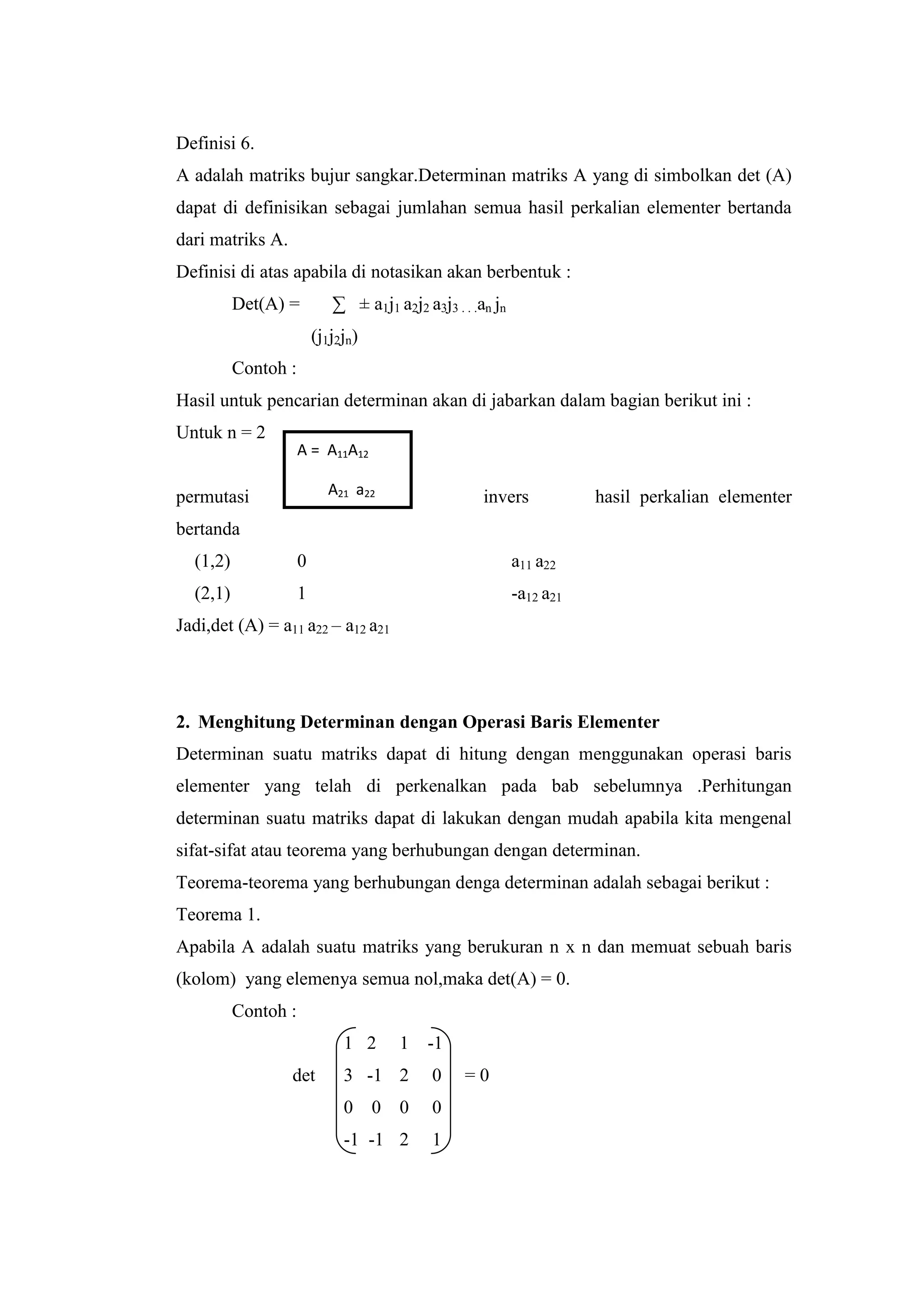 Makalah Determinan UPB | DOCX