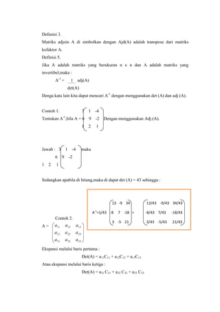 Makalah Determinan UPB | DOCX