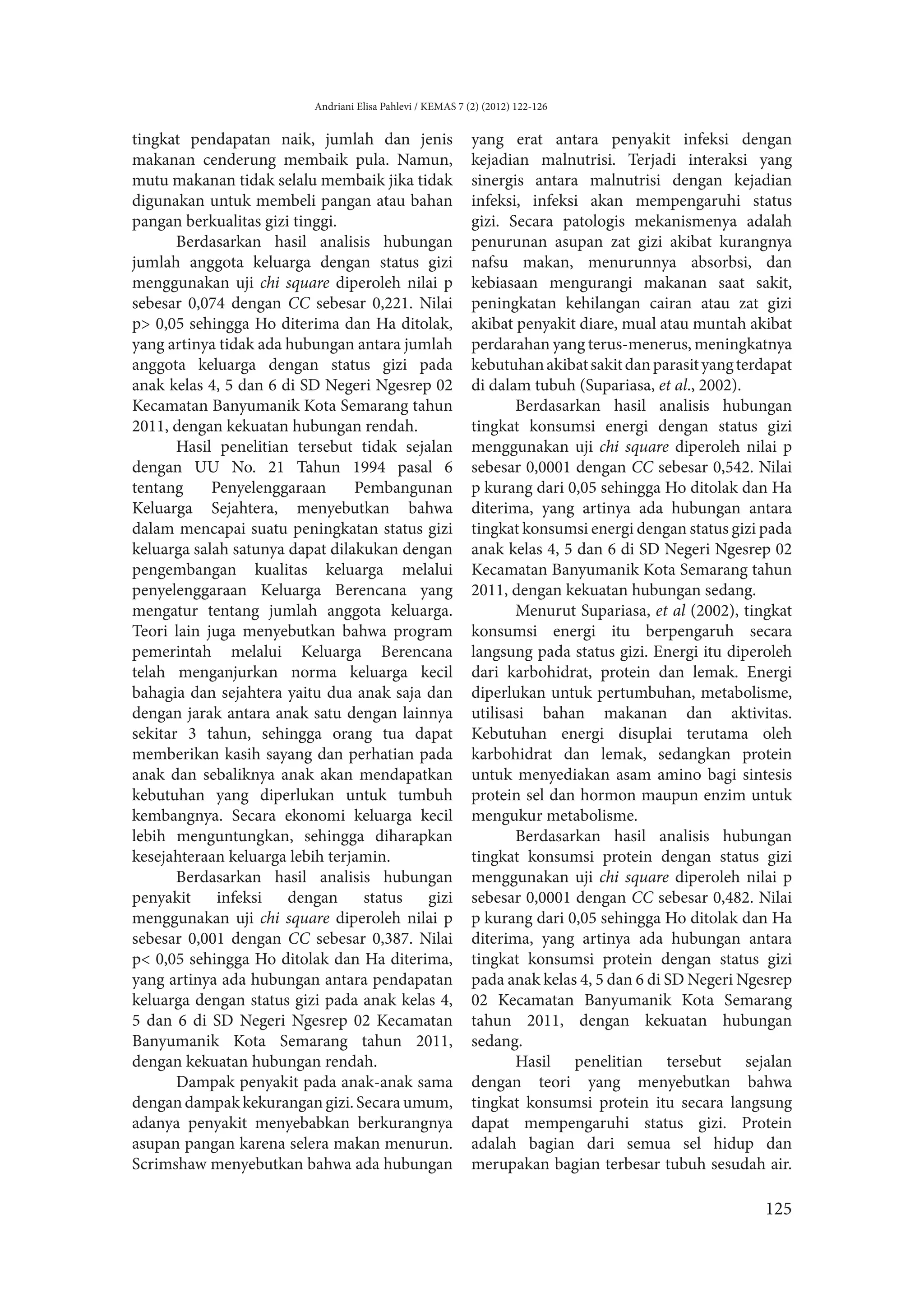 Determinan status gizi pada siswa sekolah dasar | PDF