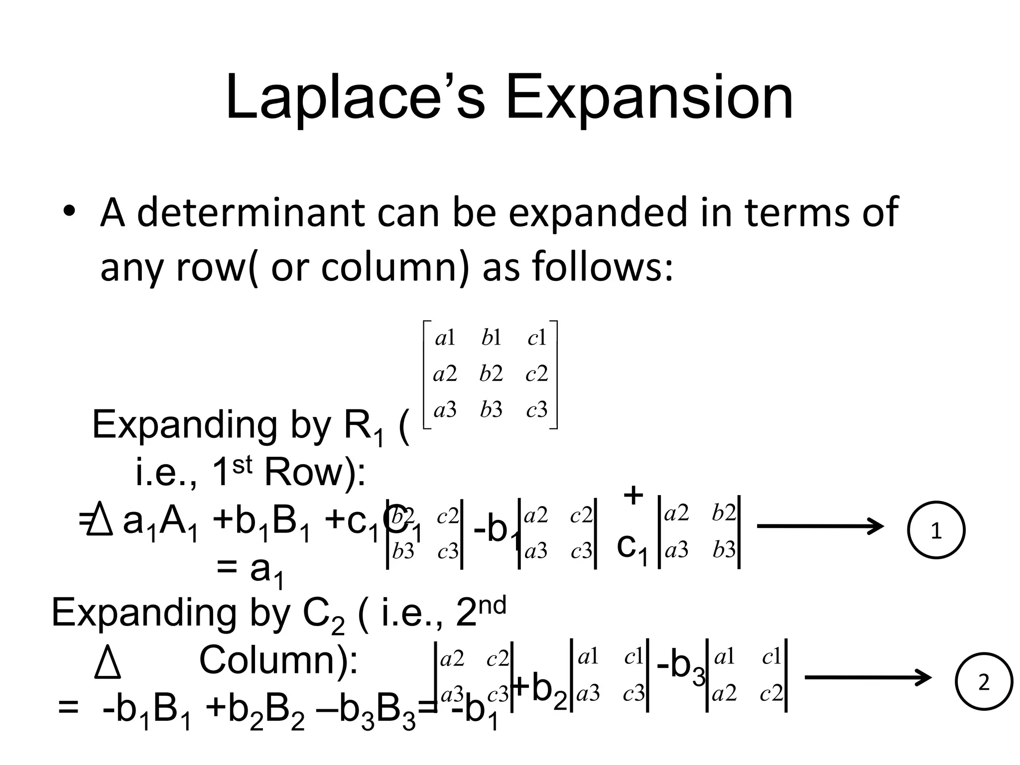 Determinant | PPTX