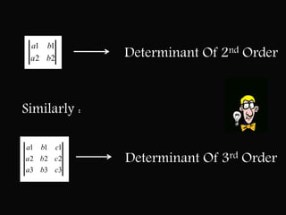 Determinant | PPTX