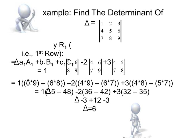 Determinant | PPTX