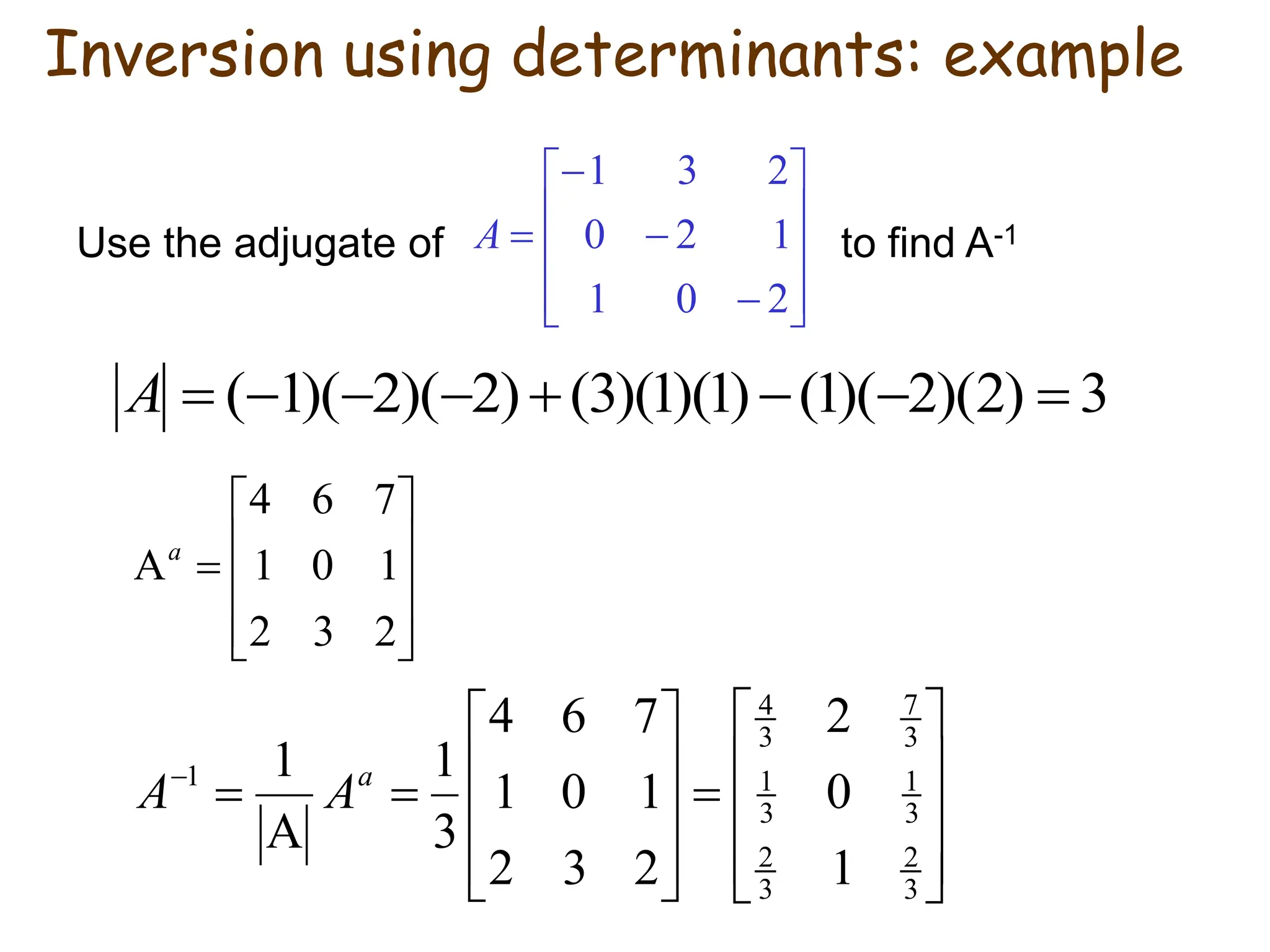 Determinant untuk kuliahteknik sipil atau umum | PPT