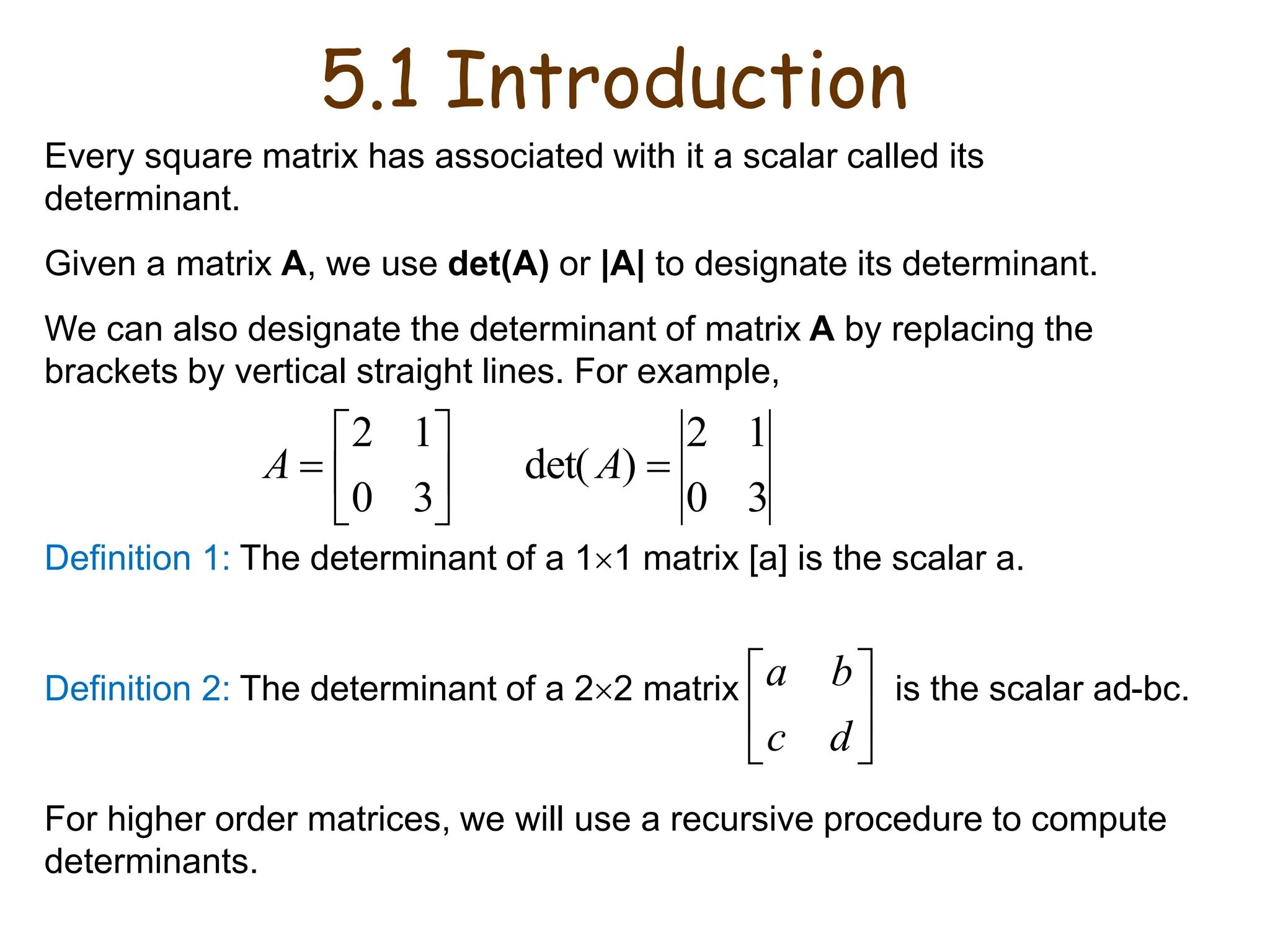 Determinant untuk kuliahteknik sipil atau umum | PPT