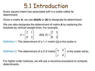 Determinant untuk kuliahteknik sipil atau umum | PPT