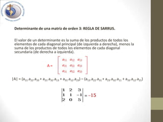 Determinantes | PPTX