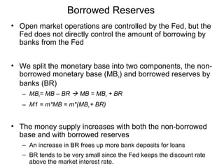 Determinant of Money Supply | PPT