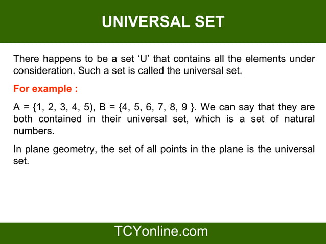 Set Theory | PPT