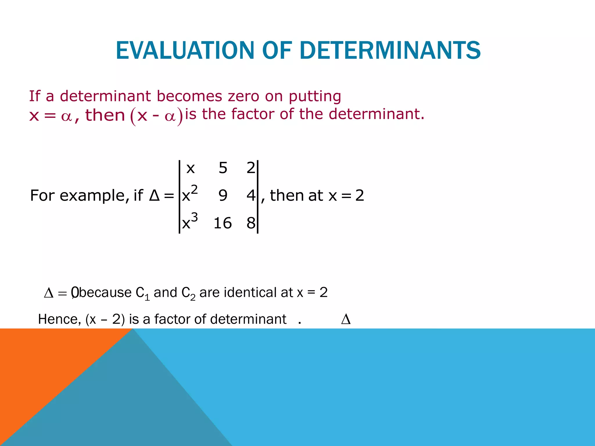 Determinants | PDF