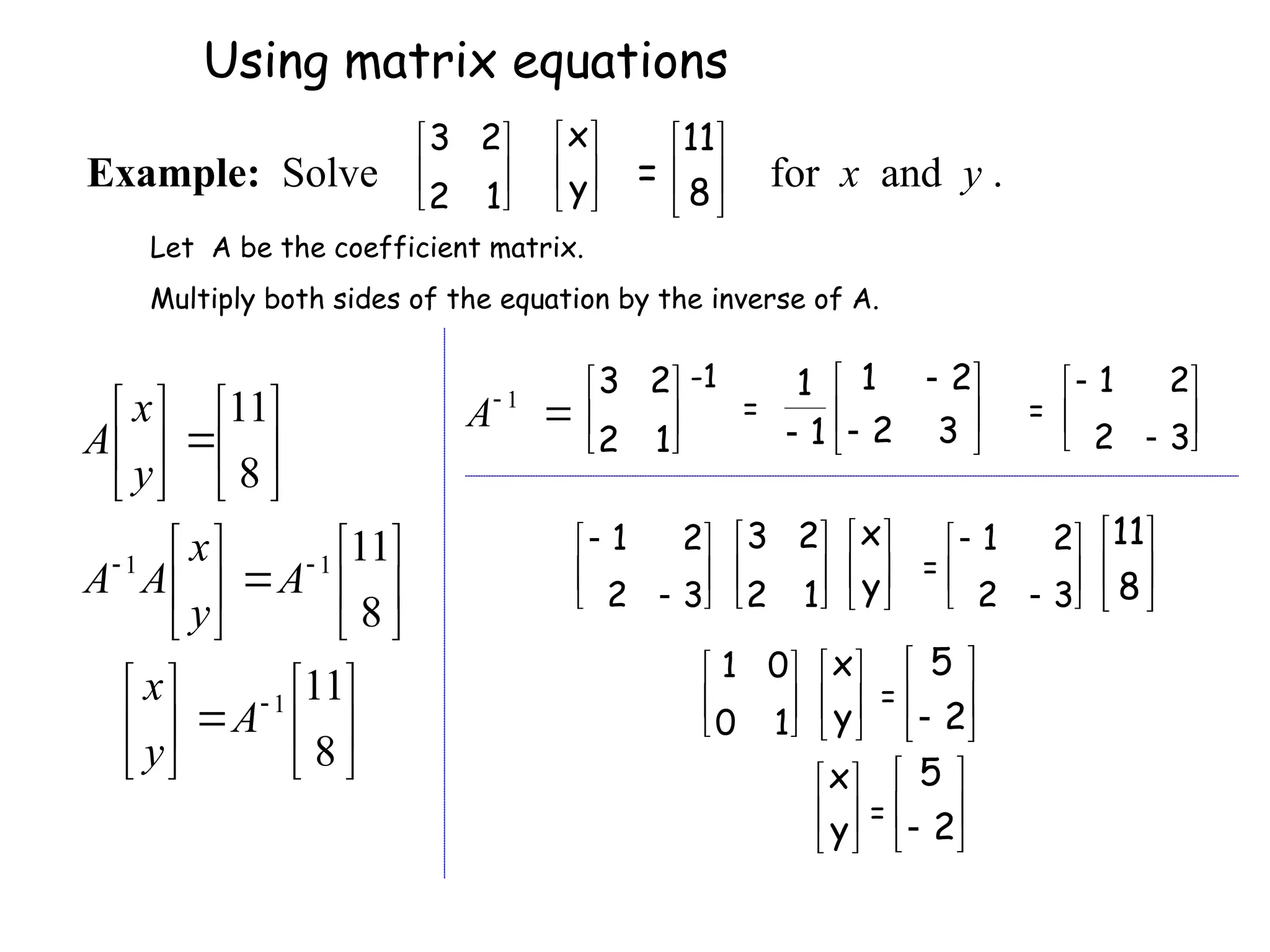 determinants and matrices in mathematics.ppt