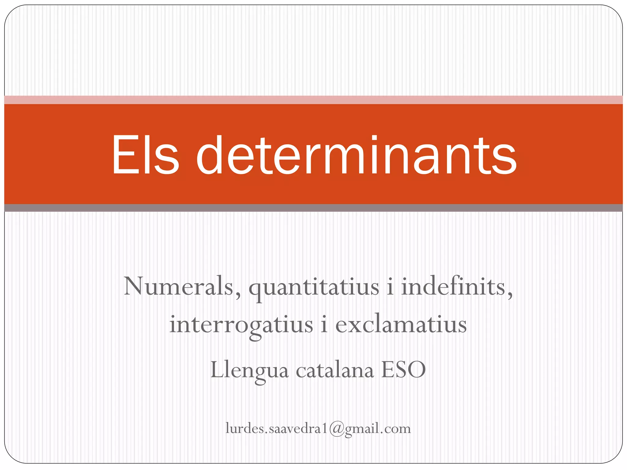 Determinants 2 | PDF
