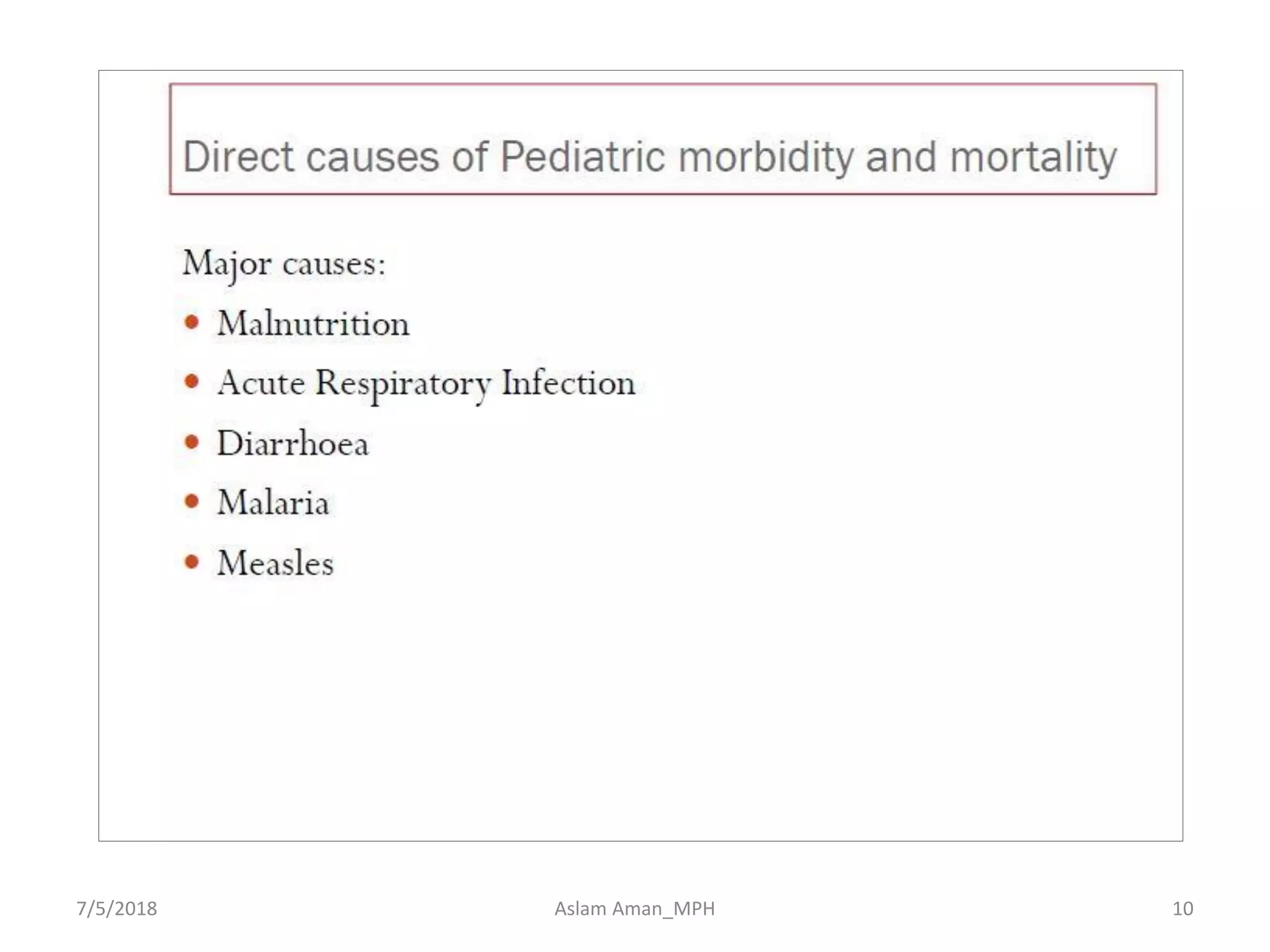 Determinants of child health | PPT