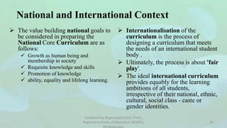 Determinants of curriculum | PPTX