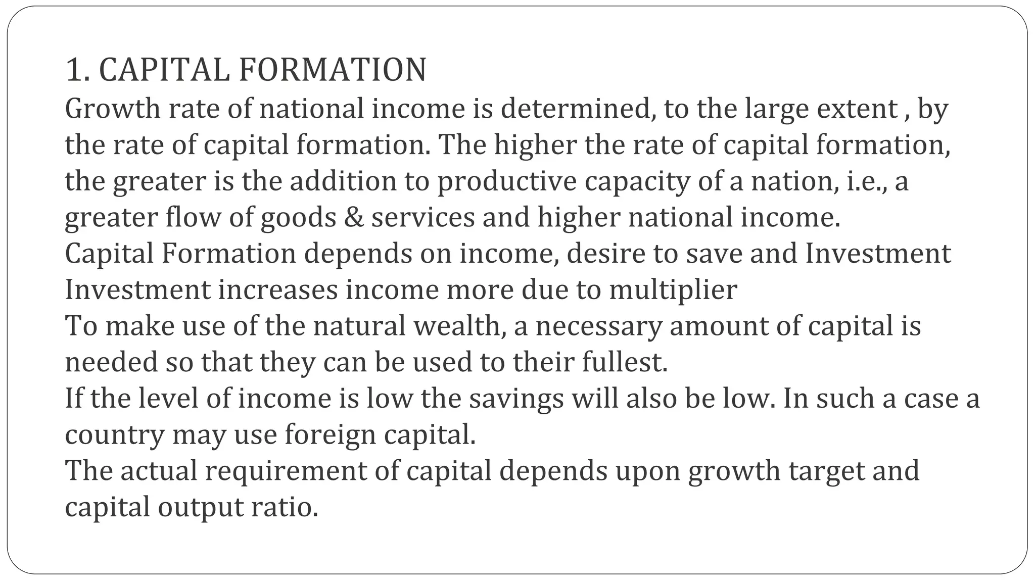 Determinants of economic development | PPTX