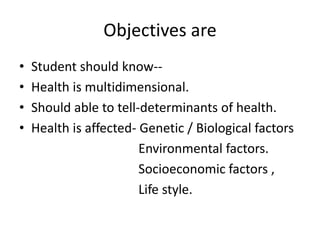 Determinants of health | PPT