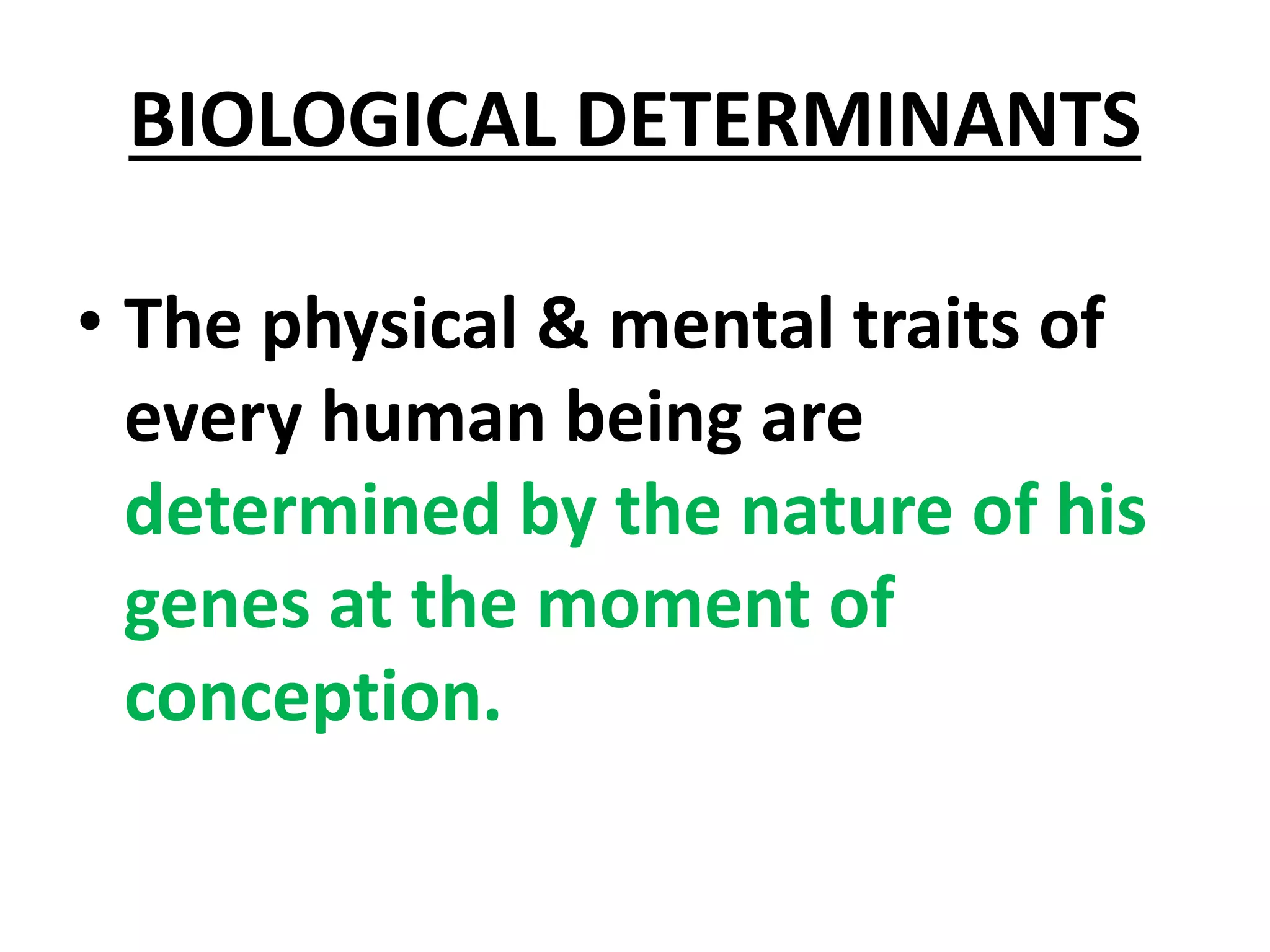 DETERMINANTS OF HEALTH | PPTX