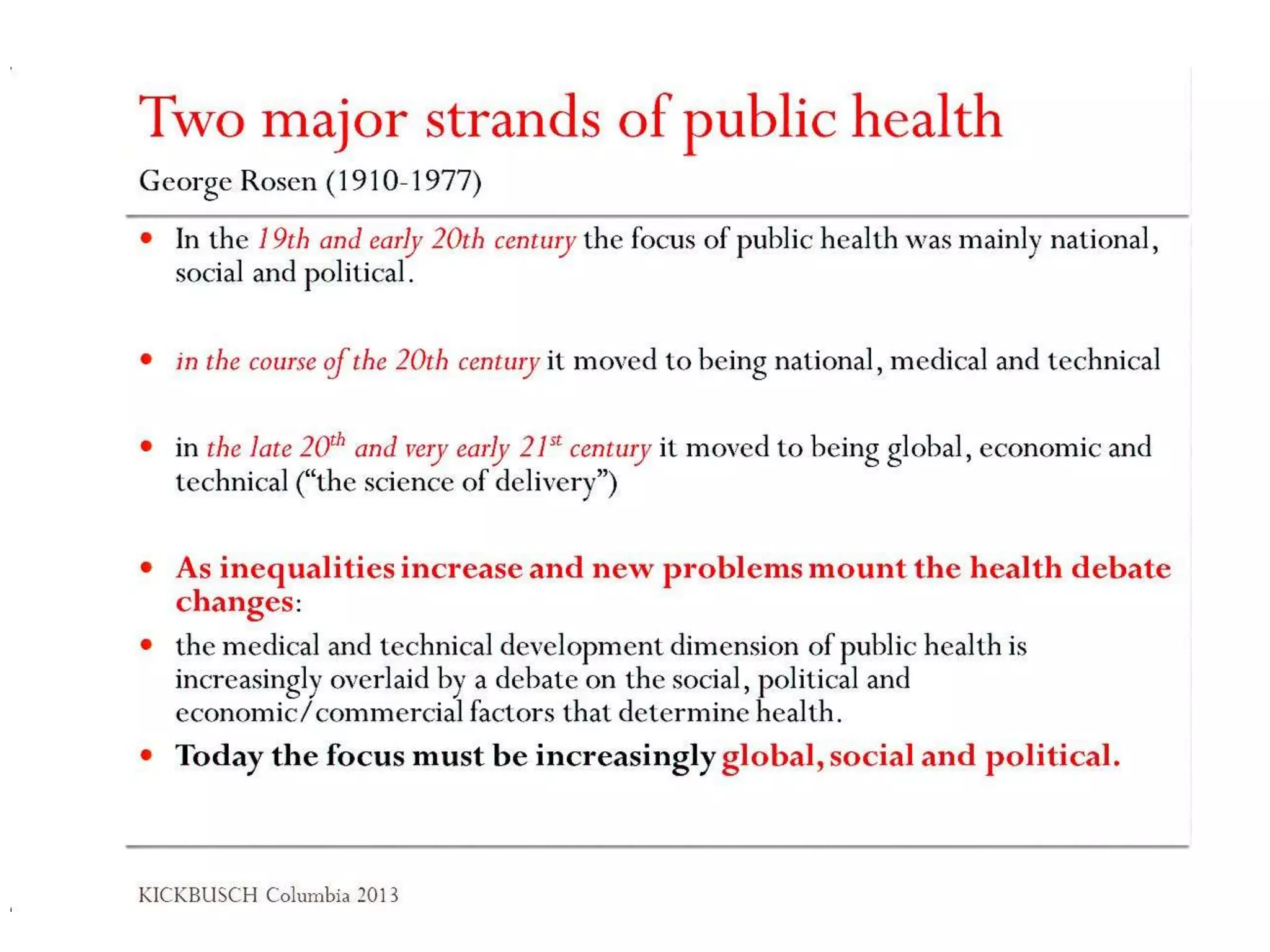 Global Public Health Perspectives in Chronic Disease- Innovative ...