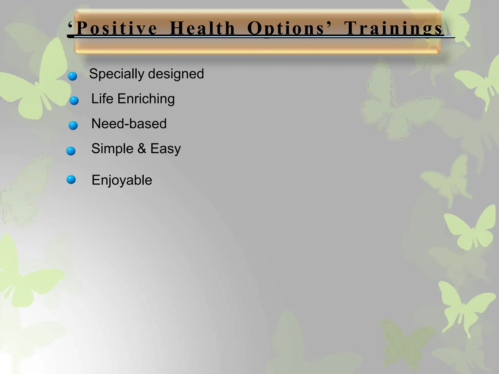 Determinants of health, dimensions of health, positive health and ...