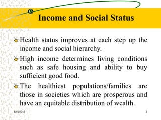 Determinants of healthy family | PDF