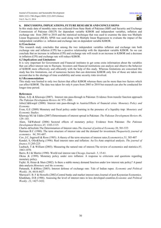 Determinants of interest rate empirical evidence from pakistan | PDF