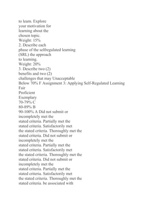 Determinants of motivation/tutorialoutlet | DOC | Educational ...