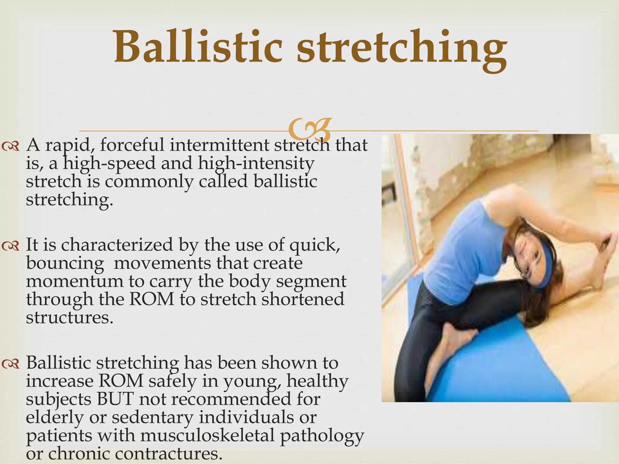 Determinants of stretching interventions | PPTX