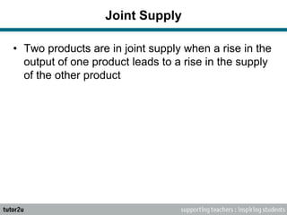 AS Micro: Determinants of Supply | PPT
