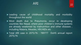 Determinants of under five children morbidity and mortality | PPTX ...