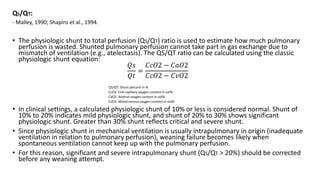 Determinants of weaning from mechanical ventilation | PPTX