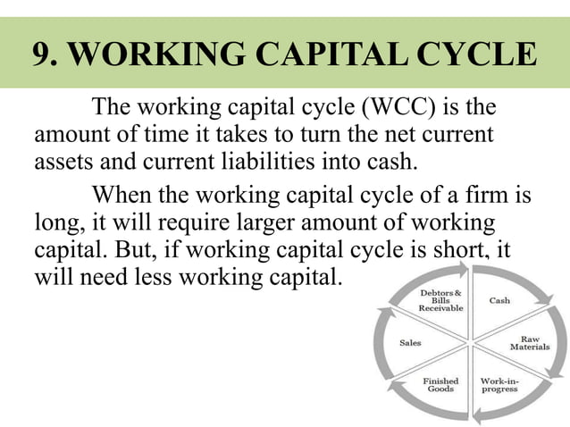 Determinants of working capital | PPTX | Business Accounting & Finance ...