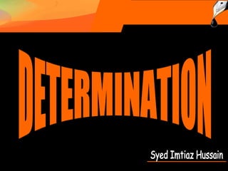 Determination | PPT