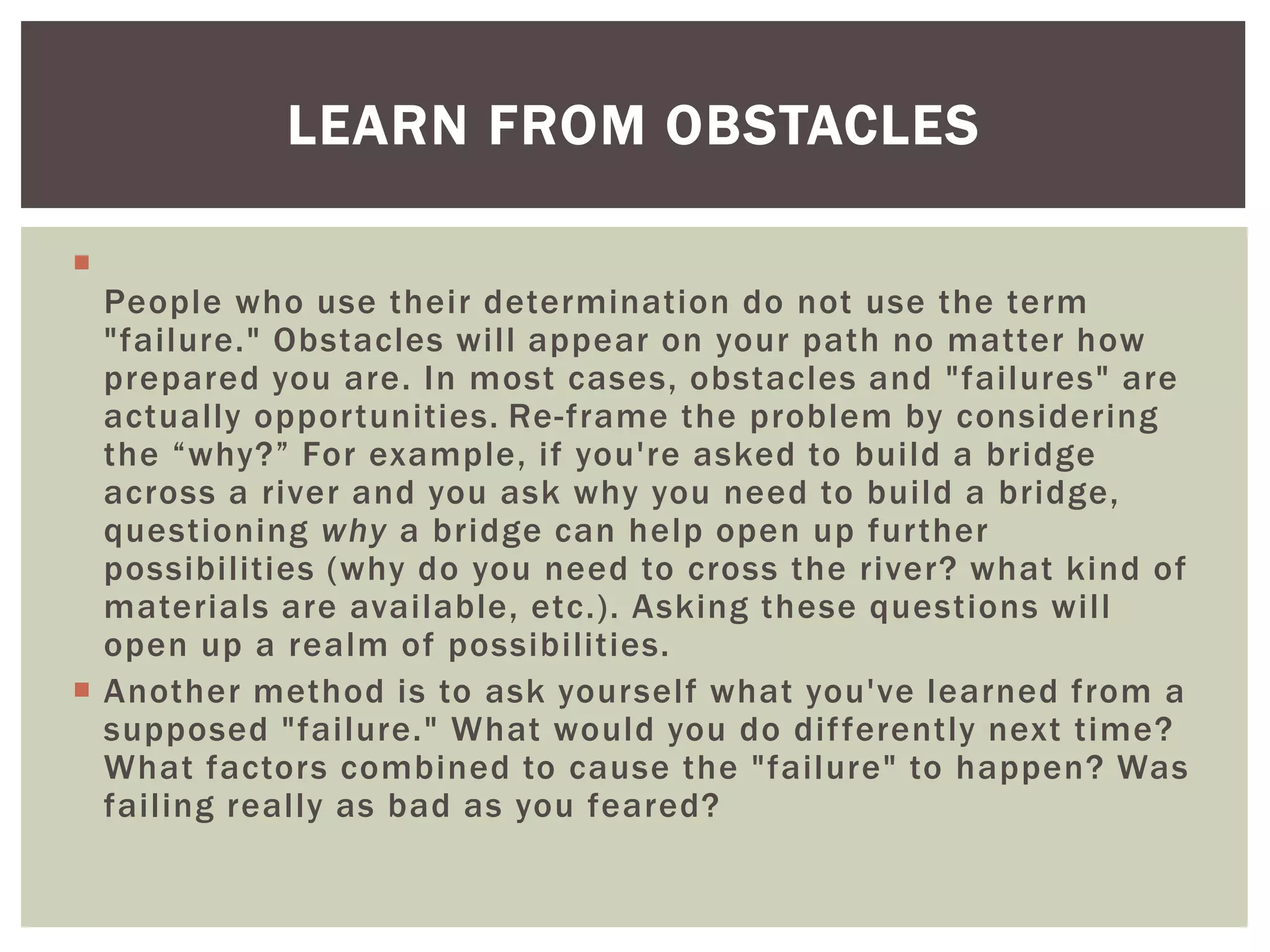 Determination | PPTX